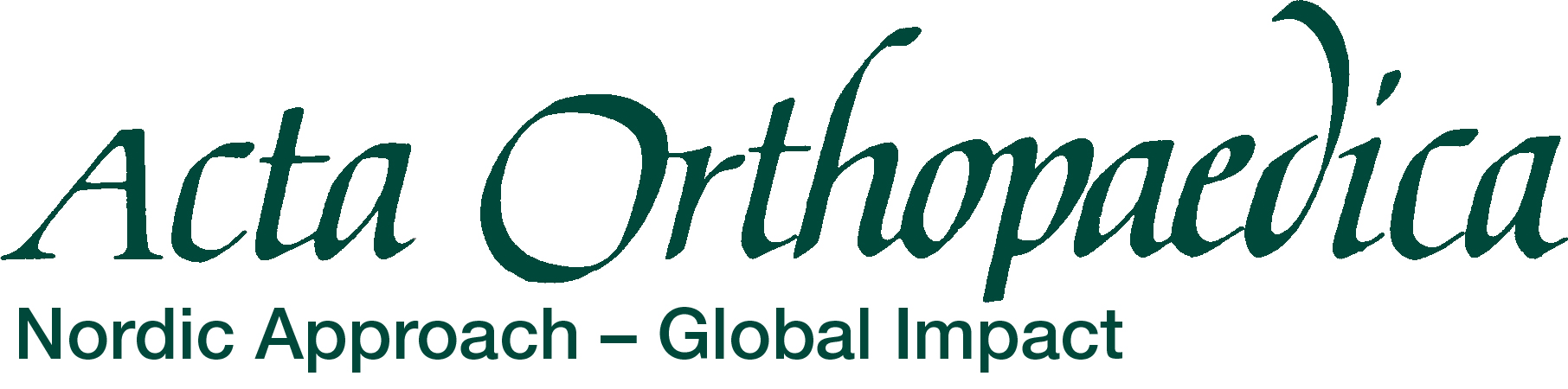 Acta Orthopaedica - Nordic Orthopaedic | Federation (NOF)